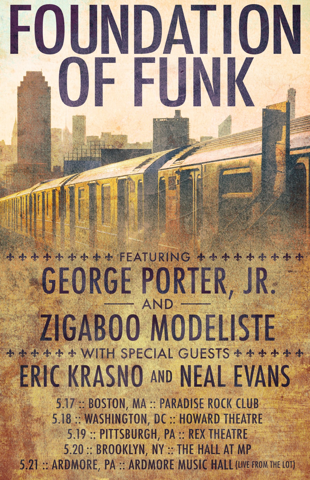 Foundation Of Funk Announces Northeast Run With Eric Krasno & Neal Evans