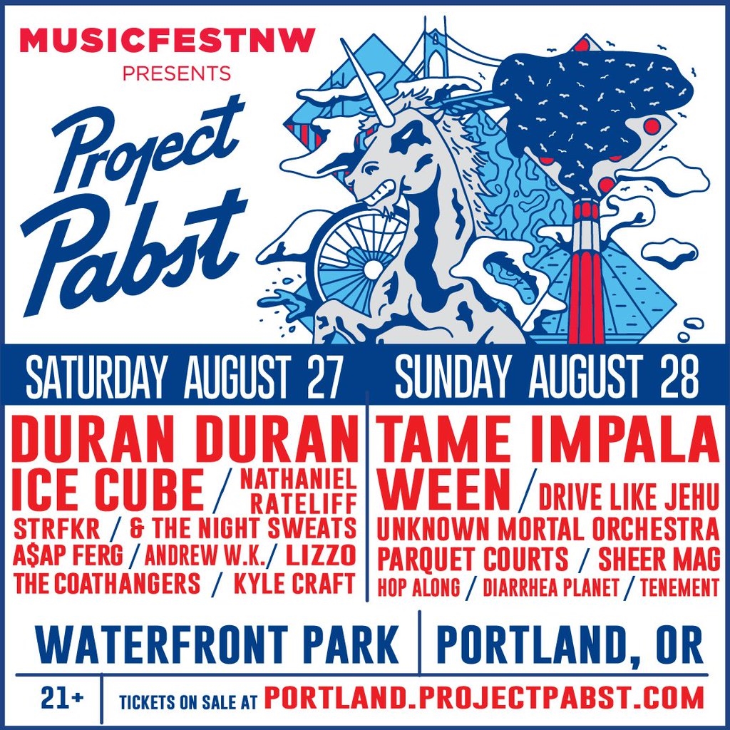 Ween Among Project Pabst Portland Performers