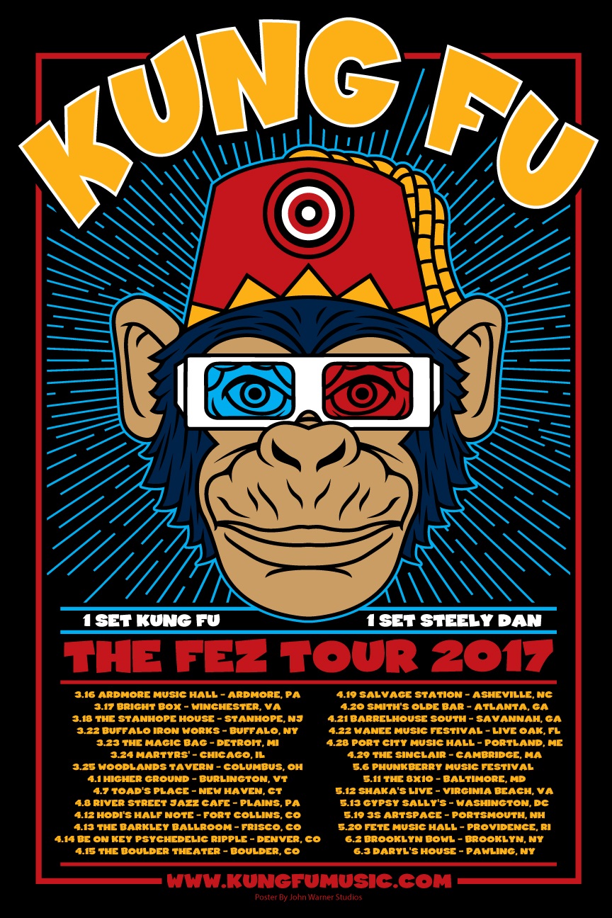 Kung Fu To Play A Set Of Steely Dan Covers During 'The Fez Tour'