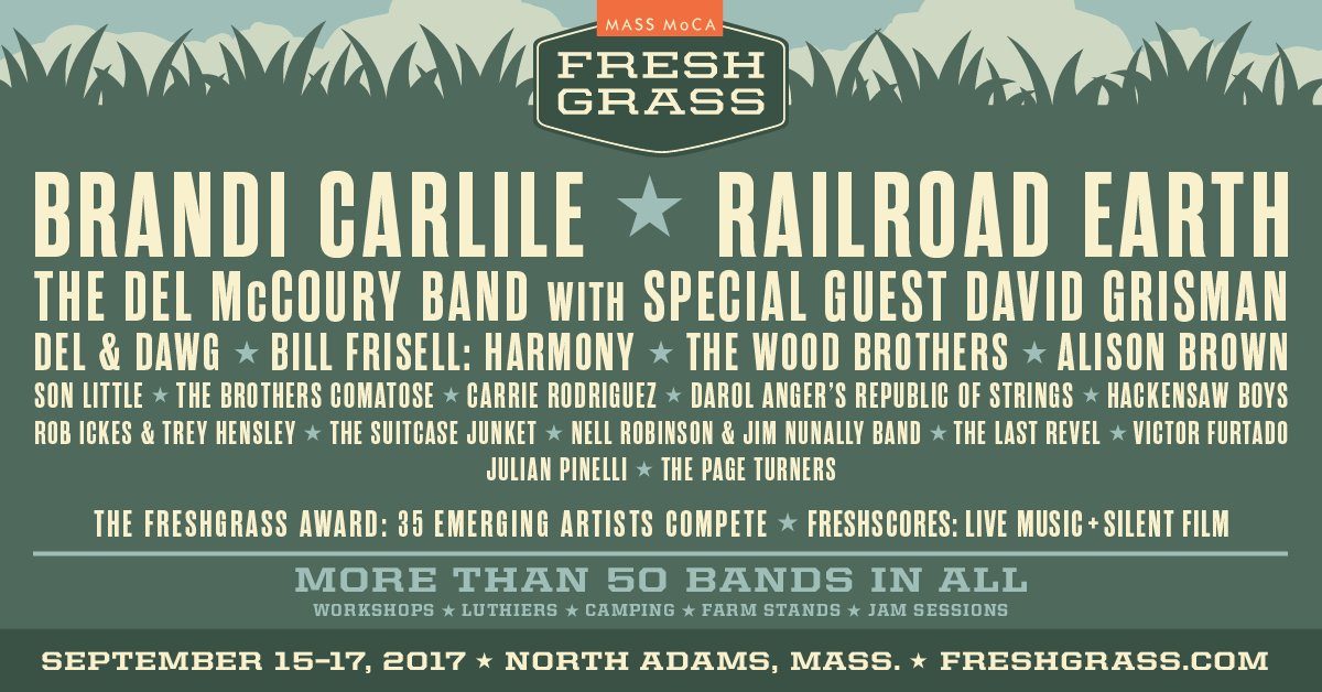 FreshGrass Announces Initial 2017 Lineup