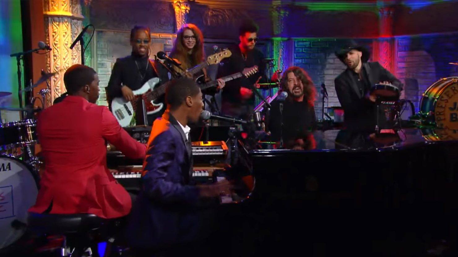 Dave Grohl Guests With Preservation Hall Jazz Band And Jon Batiste ...