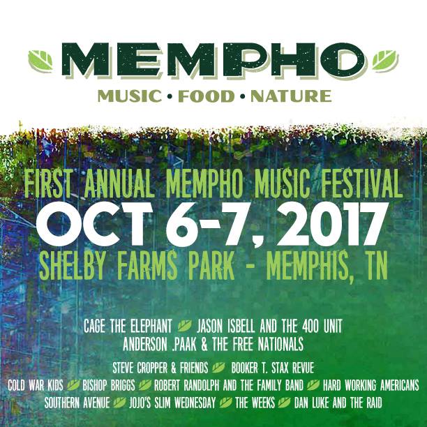 MEMPHO Music Festival Announces Inaugural Lineup