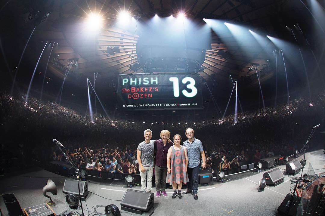 The Number Line: Phish Baker's Dozen Residency By The Numbers