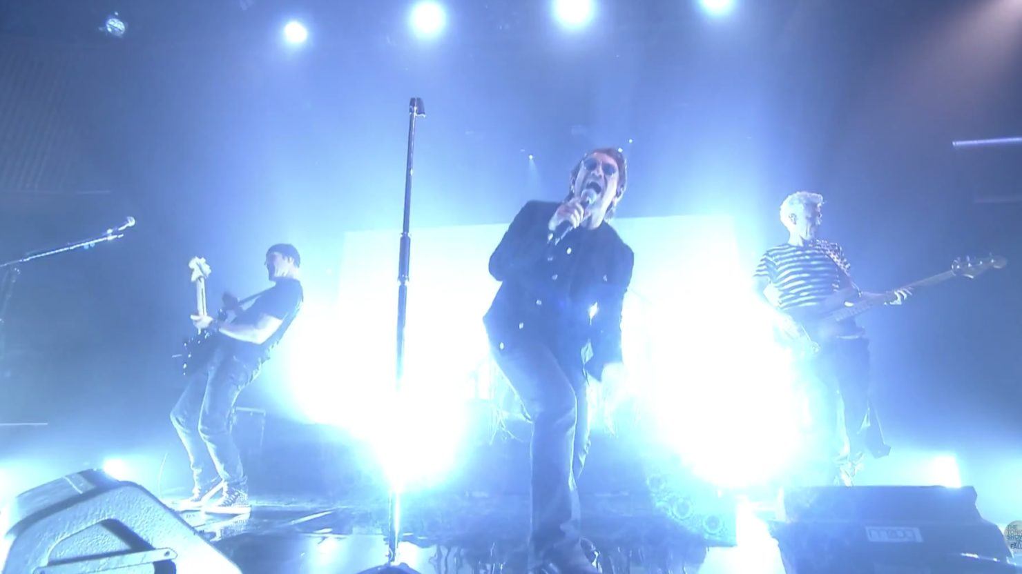 U2 Appears On The Tonight Show