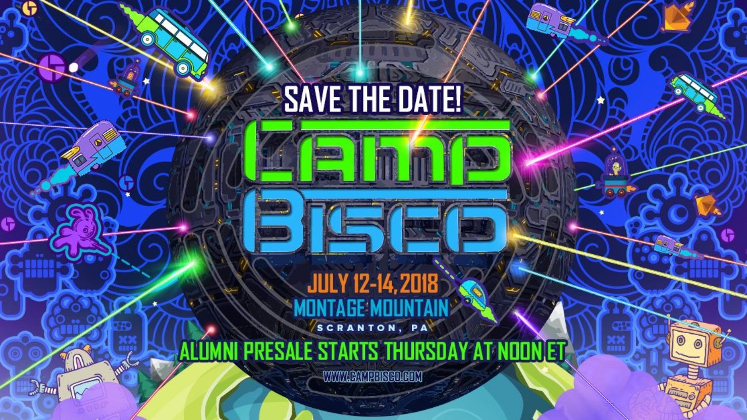 Camp Bisco Reveals 2018 Dates