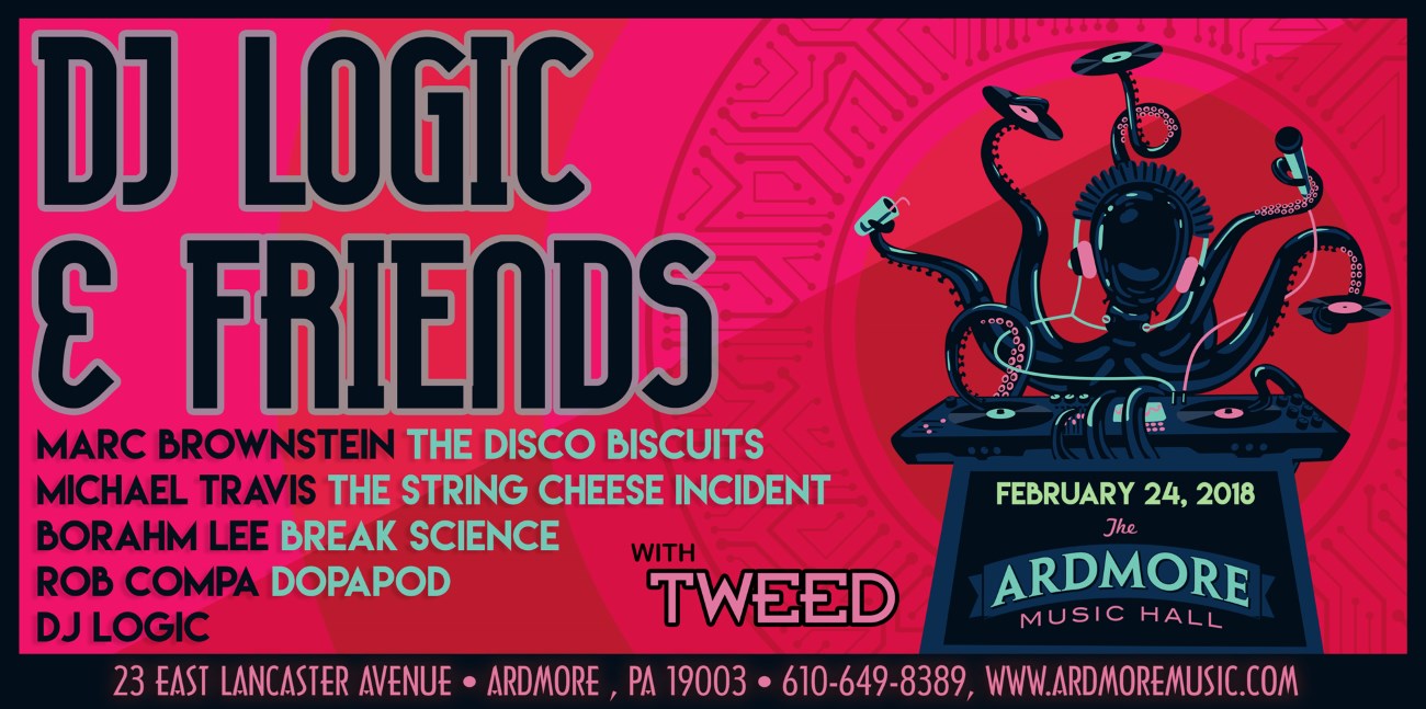 DJ Logic Announces All-Star Lineup DJ Logic & Friends Show In Philadelphia