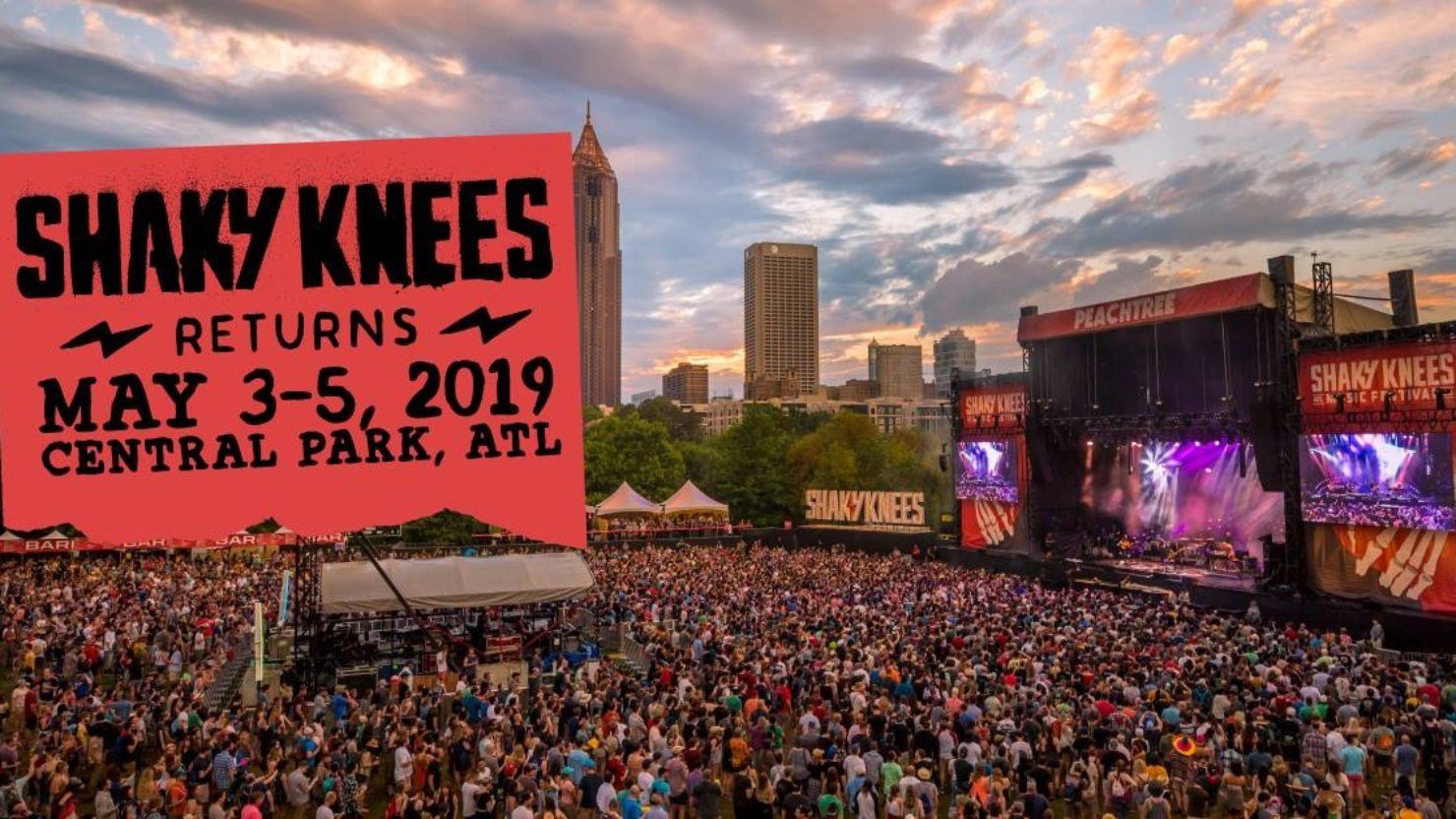 Shaky Knees Music Festival Announces 2019 Lineup Shaky Knees Music Festival Announces 2019 Lineup