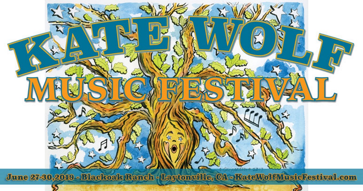 Kate Wolf Music Festival Announces Initial 2019 Lineup