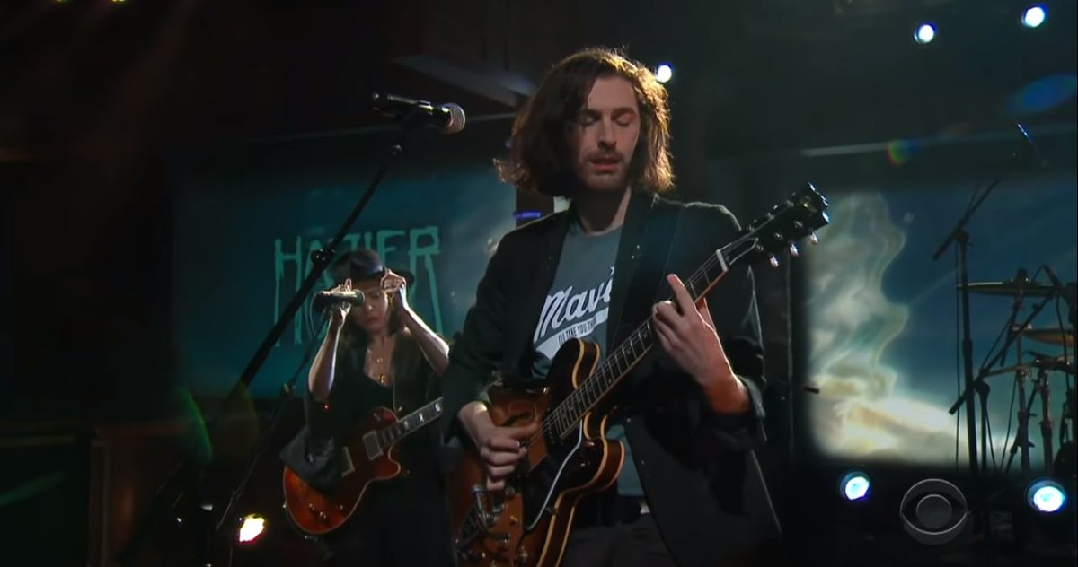 Hozier Performs On The Late Show