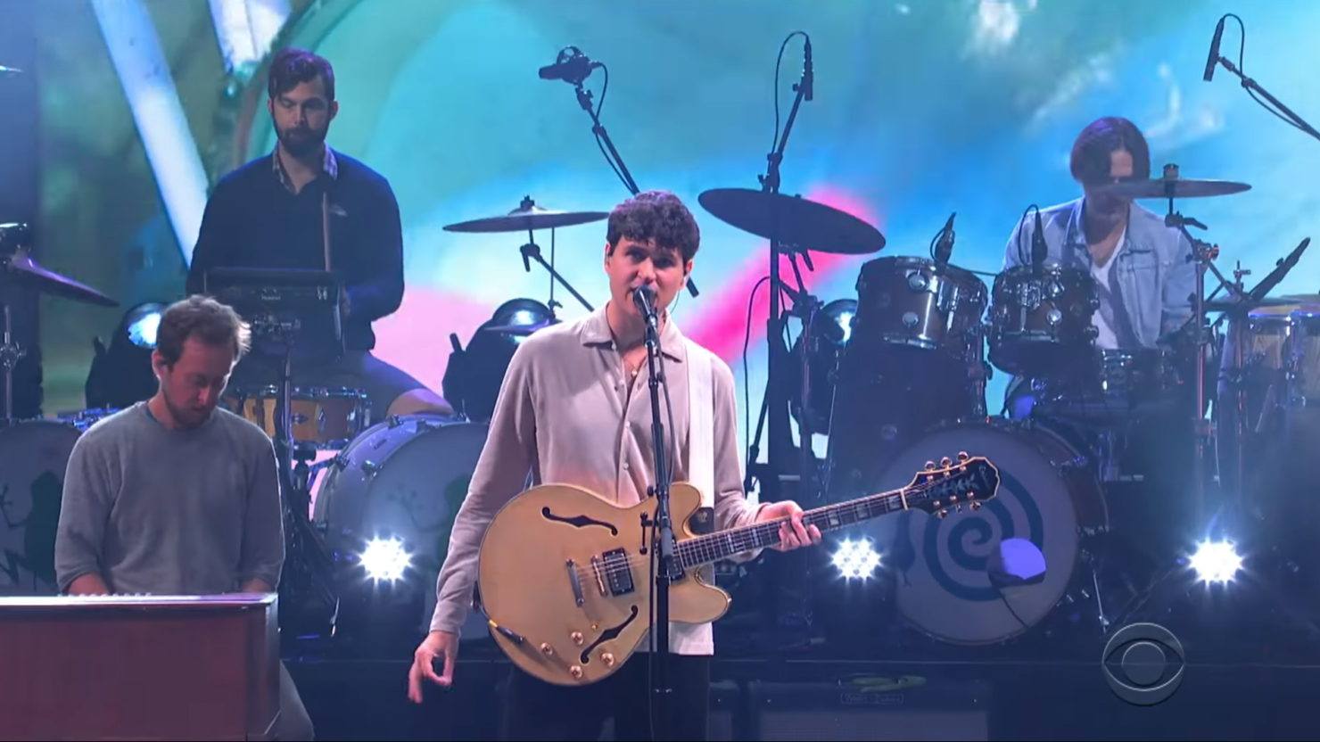 Vampire Weekend Performs On 'Colbert'