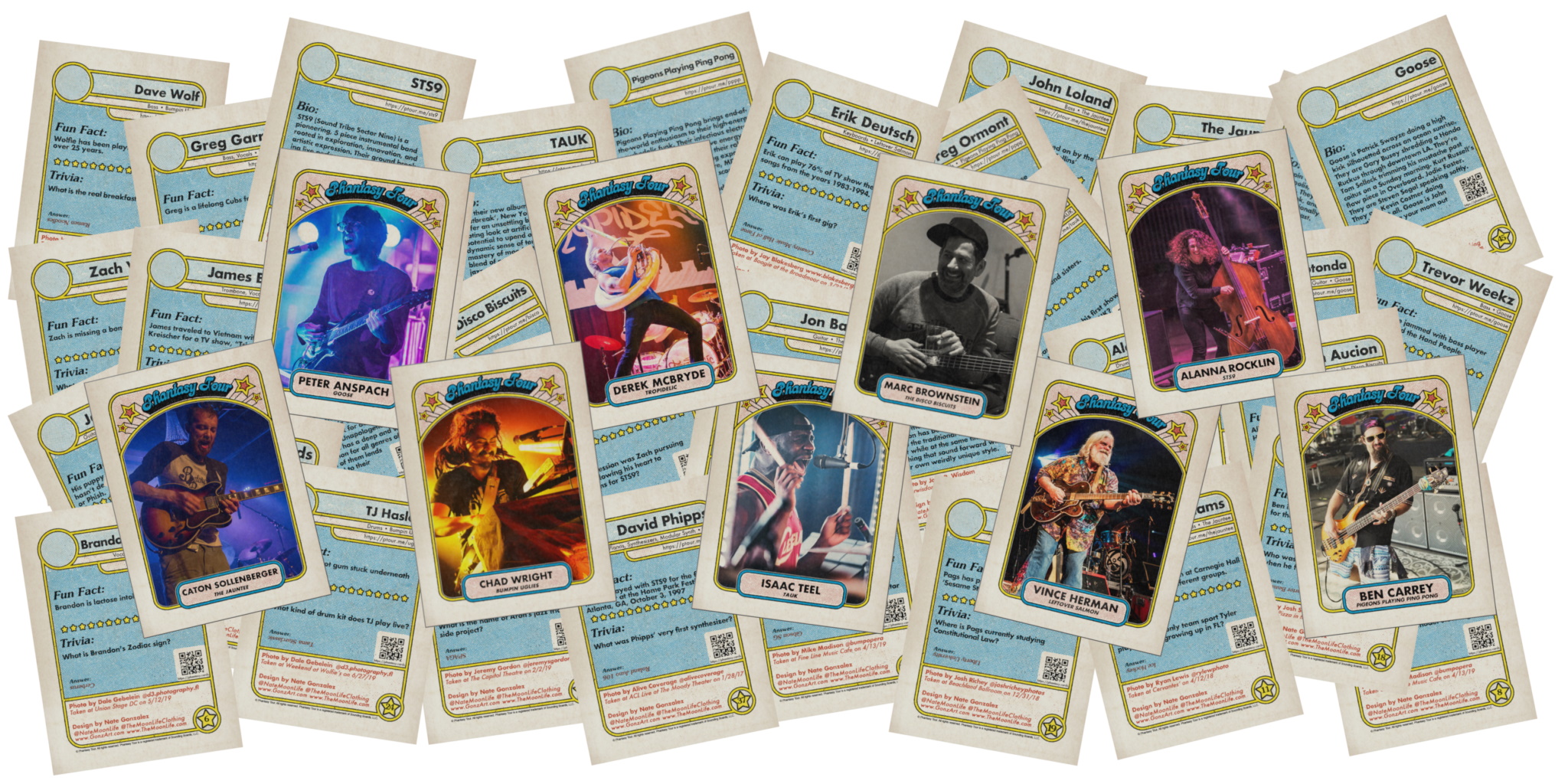 Phantasy Tour Launches Live Music Trading Cards Program