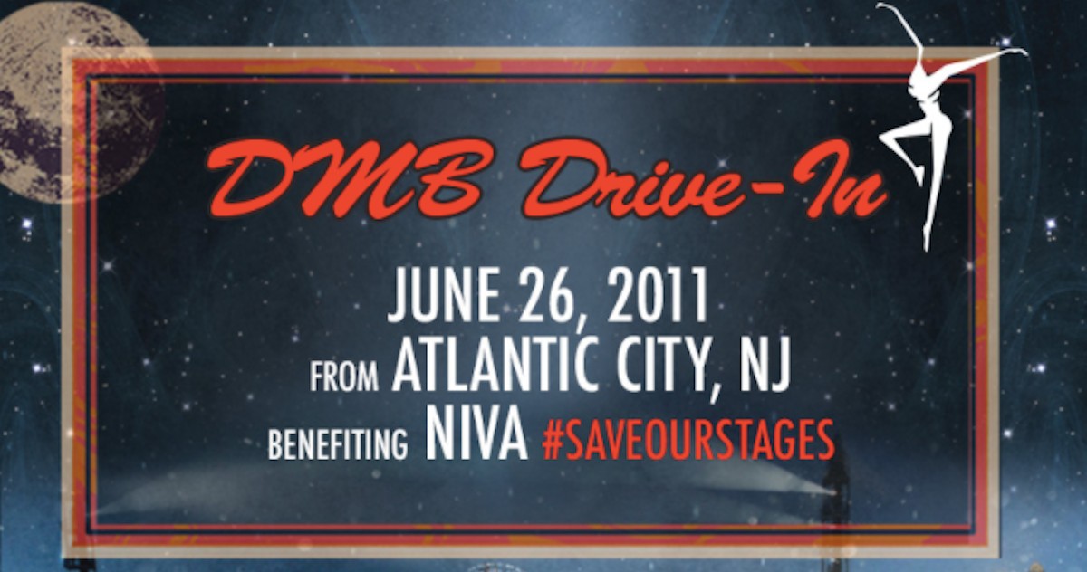 Dave Matthews Band Selects Atlantic City 2011 Concert For 'DMB Drive-In'