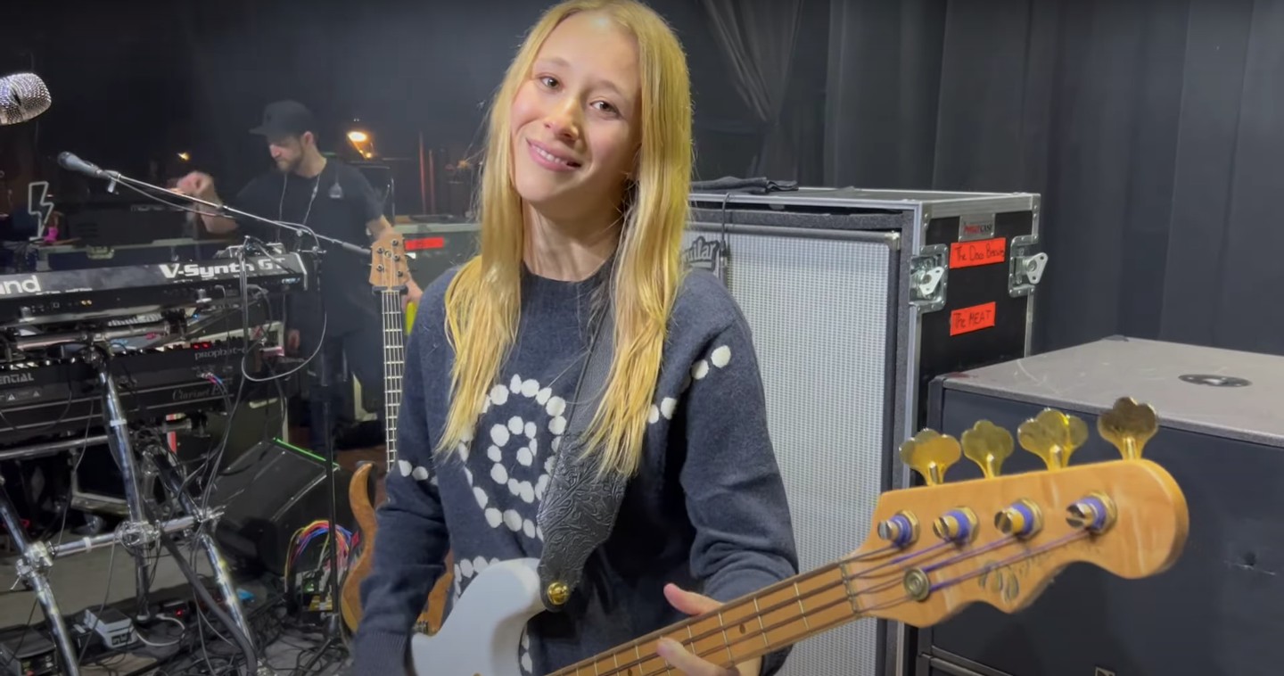 Bassist Karina Rykman Shows Off Gear In Rig Tour Video