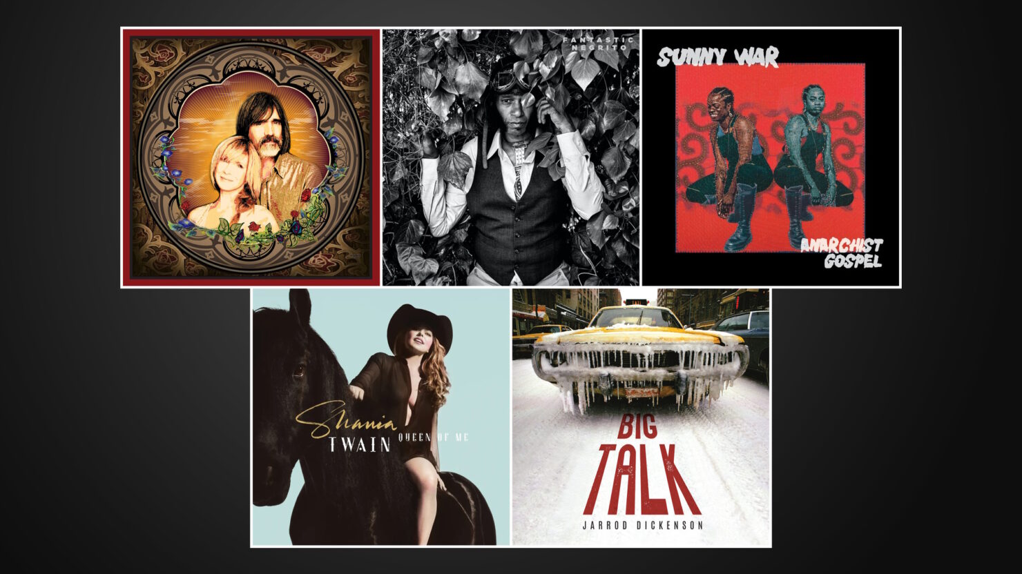 New Music Out Now: Larry Campbell & Teresa Williams, Fantastic Negrito, Sunny War, Shania Twain ...