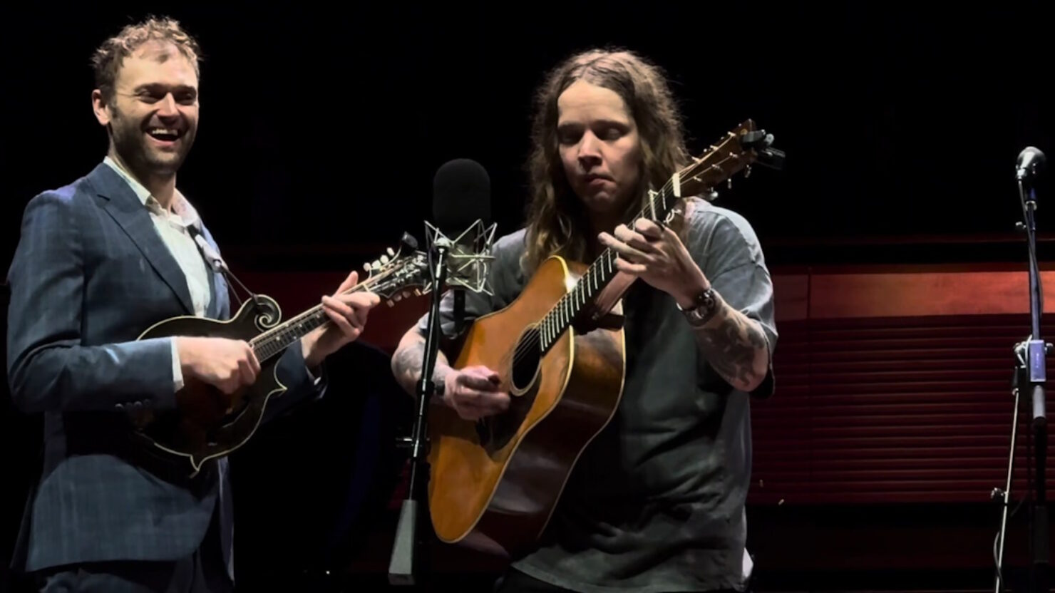 Watch Billy Strings & Chris Thile Perform Together At NY Phil