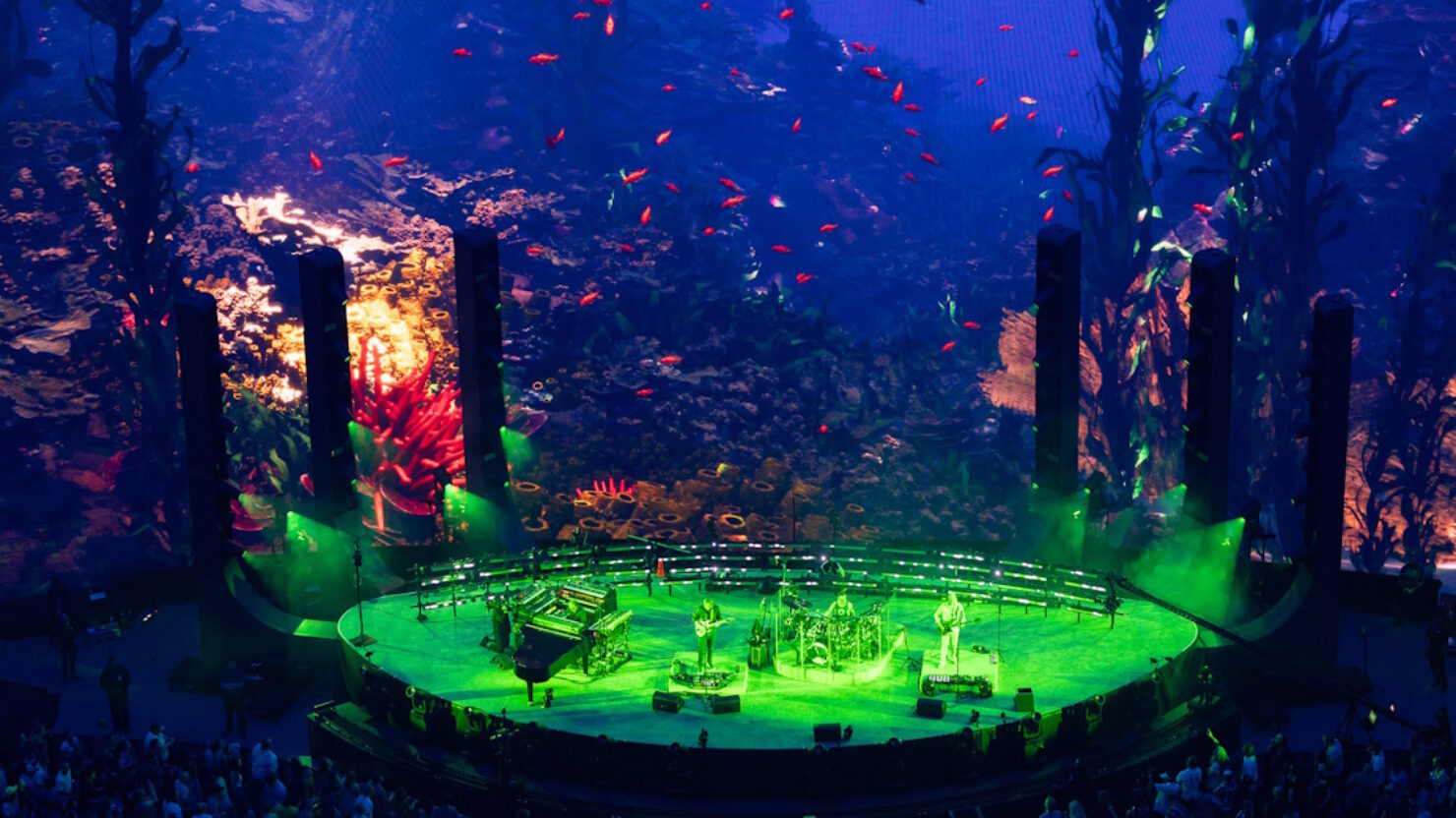 Phish Brings A Sea Of Spectacular Visuals To 2nd Sphere Show