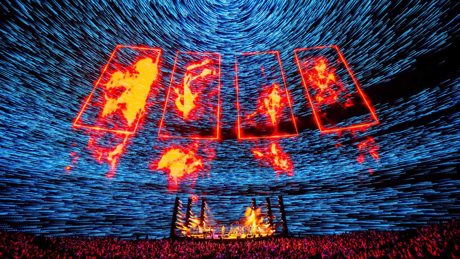 Watch Behind-The-Scenes Footage Of Phish's Memorable Sphere Las Vegas Residency