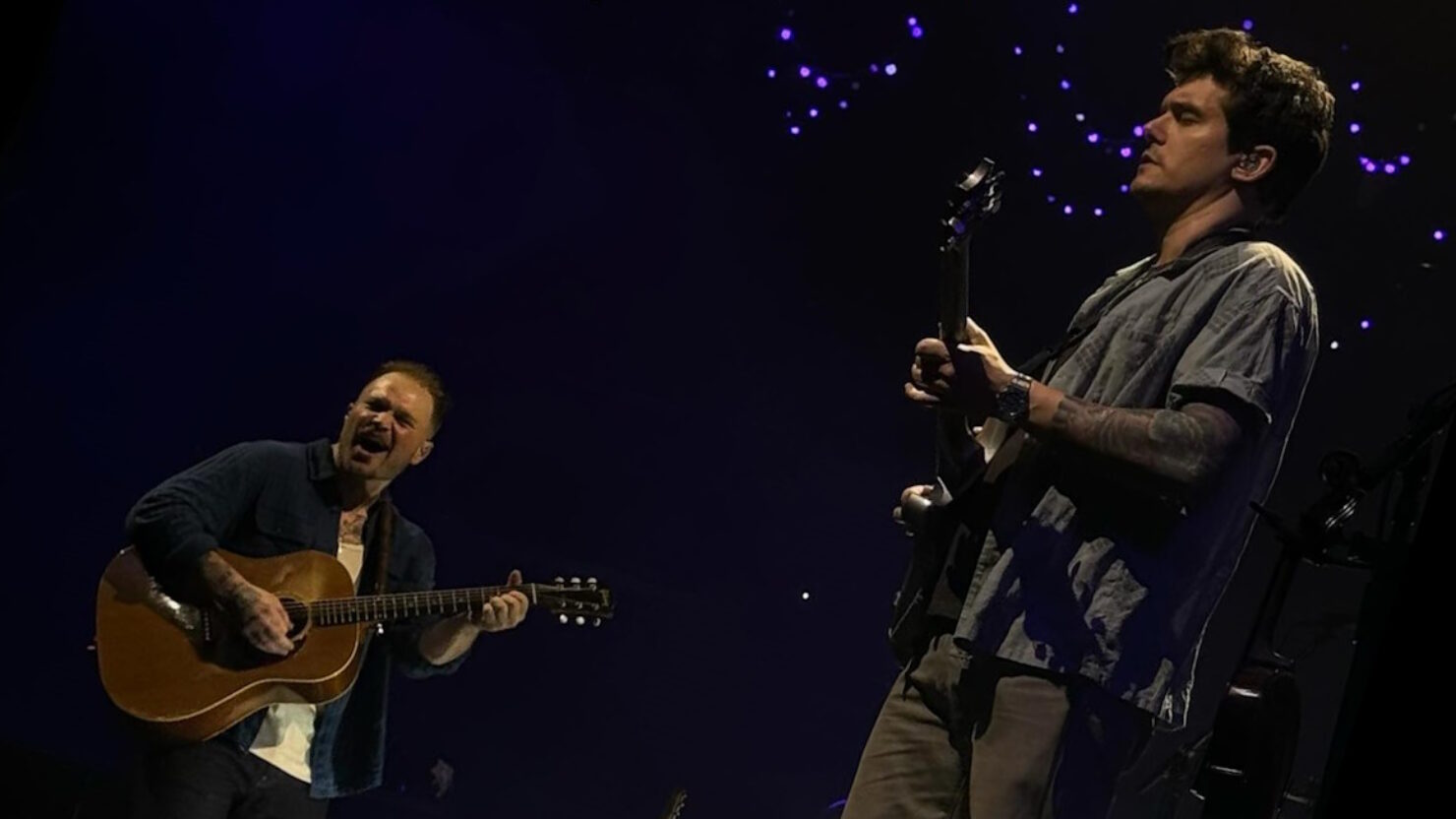 John Mayer Helps Zach Bryan See ‘Better Days’ At Los Angeles Concert John Mayer Helps Zach Bryan See ‘Better Days’ At Los Angeles Concert