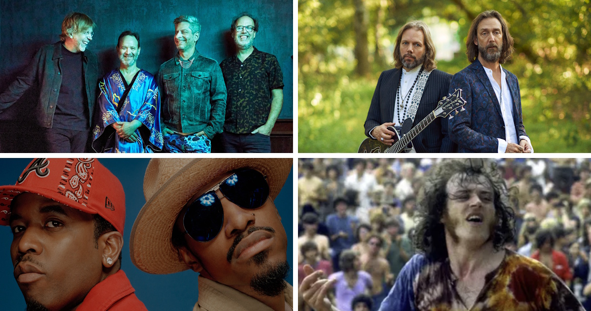 Phish, The Black Crowes, Outkast & Joe Cocker Among 2025 Rock & Roll Hall Of Fame Nominees