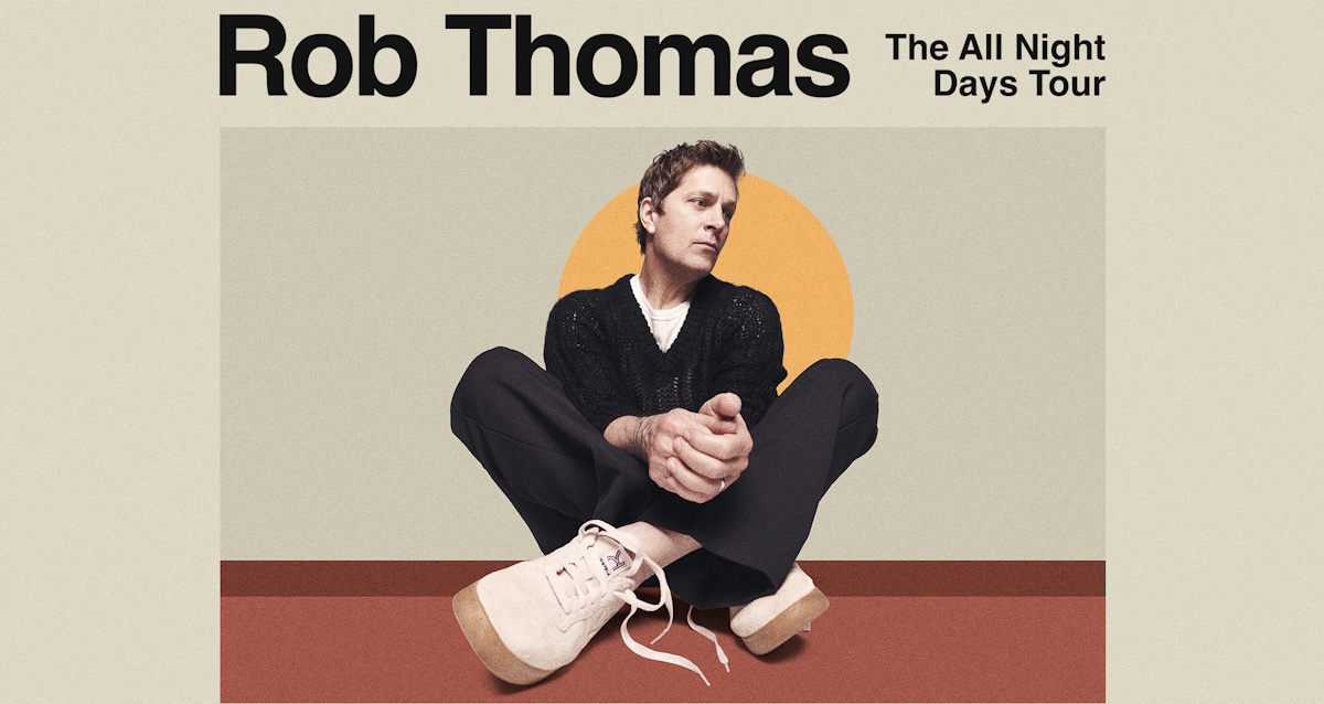 Rob Thomas Schedules The All Night Days Tour 2025
