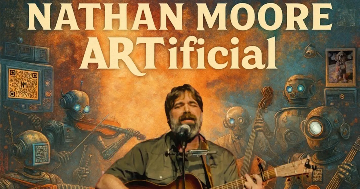 Singer-Songwriter Nathan Moore Talks New AI-Assisted Album 'ARTificial'