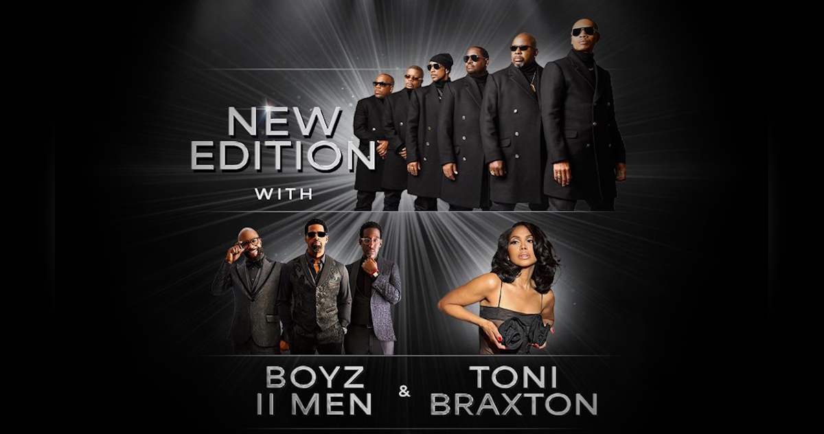 New Edition Plots 2026 Tour With Boyz II Men & Toni Braxton
